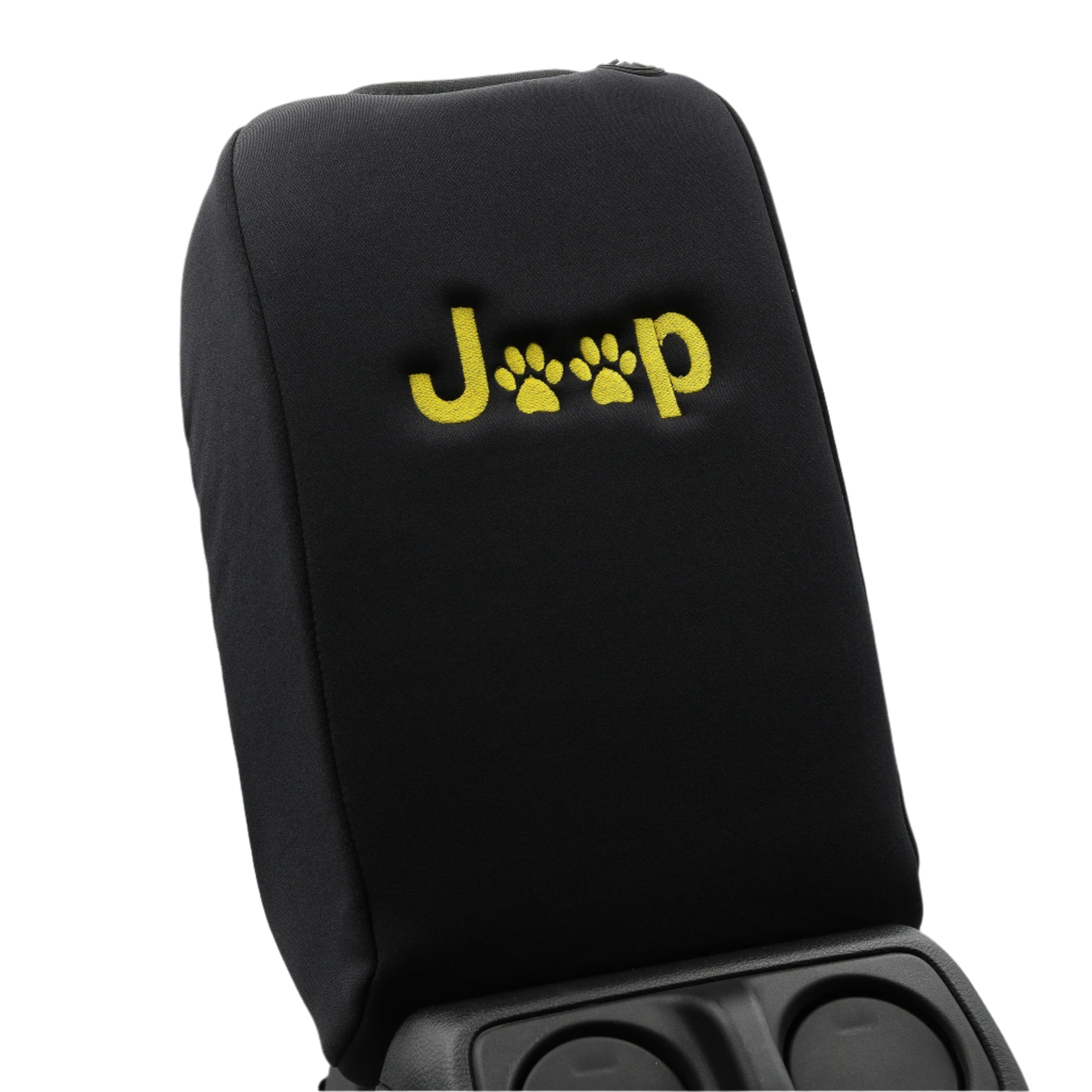Embroidered Center Console Armrest Cover "Paw Print" – Distinction Applied