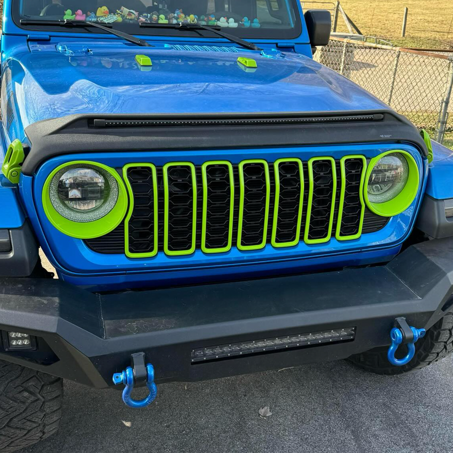 Updated Grille (Fits JL/JT 2018 - 2025) – Distinction Applied
