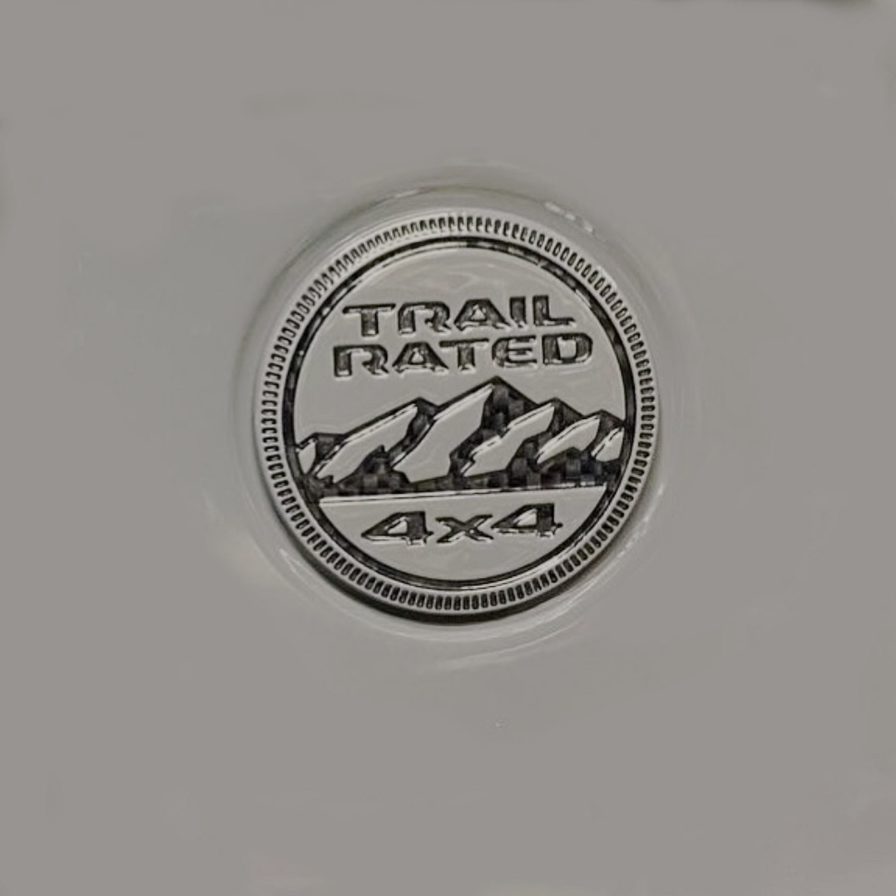 Custom Painted Trail Badge (Fits JL/JT/JK) – Distinction Applied